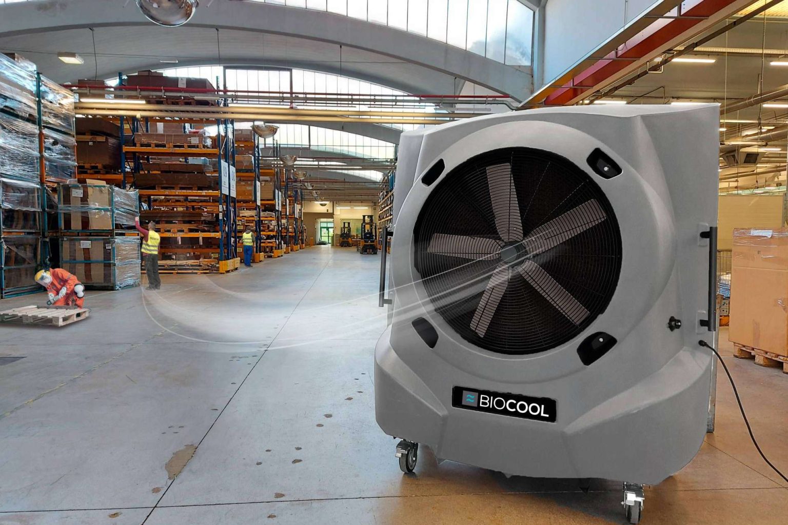 El climatizador portátil de Biocool es una solución sostenible que ...