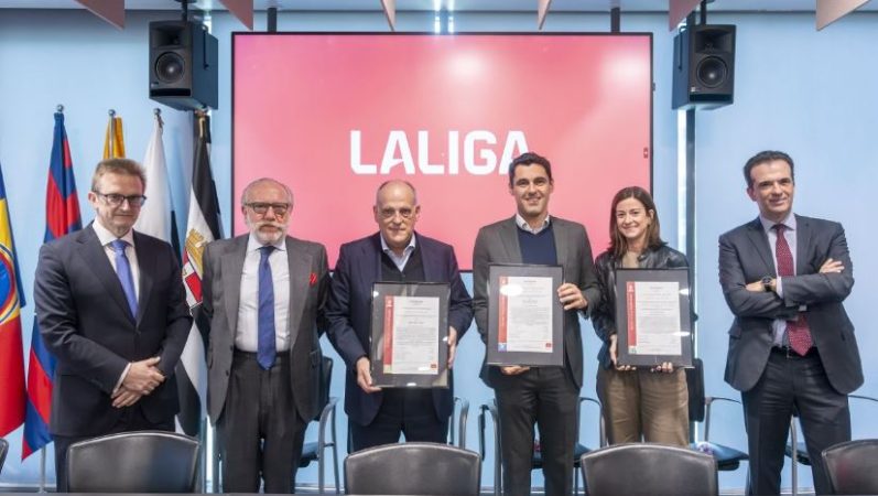 LALIGA obtiene las certificaciones sobre sus Sistemas de Gestión ... LALIGA obtiene las certificaciones sobre sus Sistemas de Gestión ...